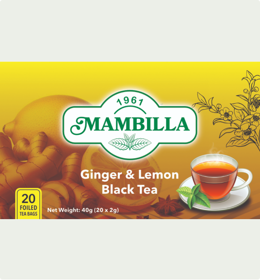 Ginger & Lemon Black Tea | African Blend Store